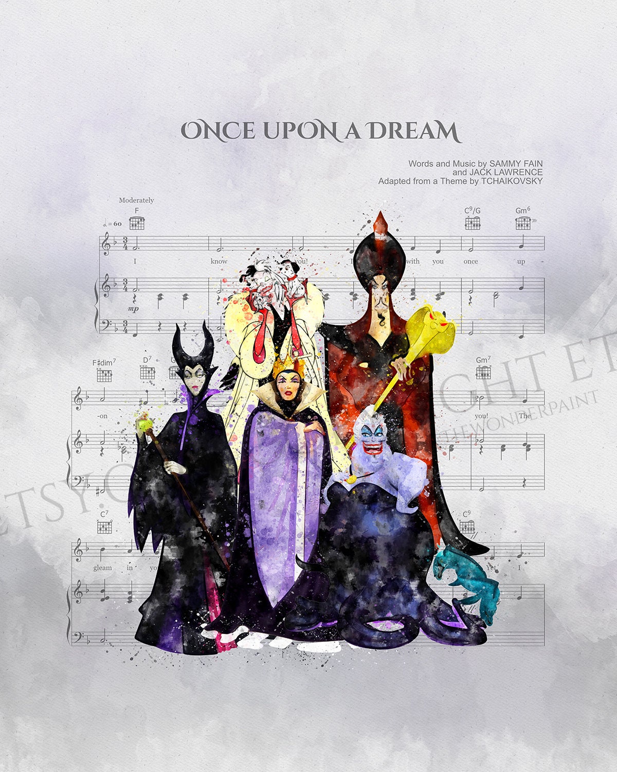 Villains Disney Villains Poster, Villains Poster Designed & Sold By ...