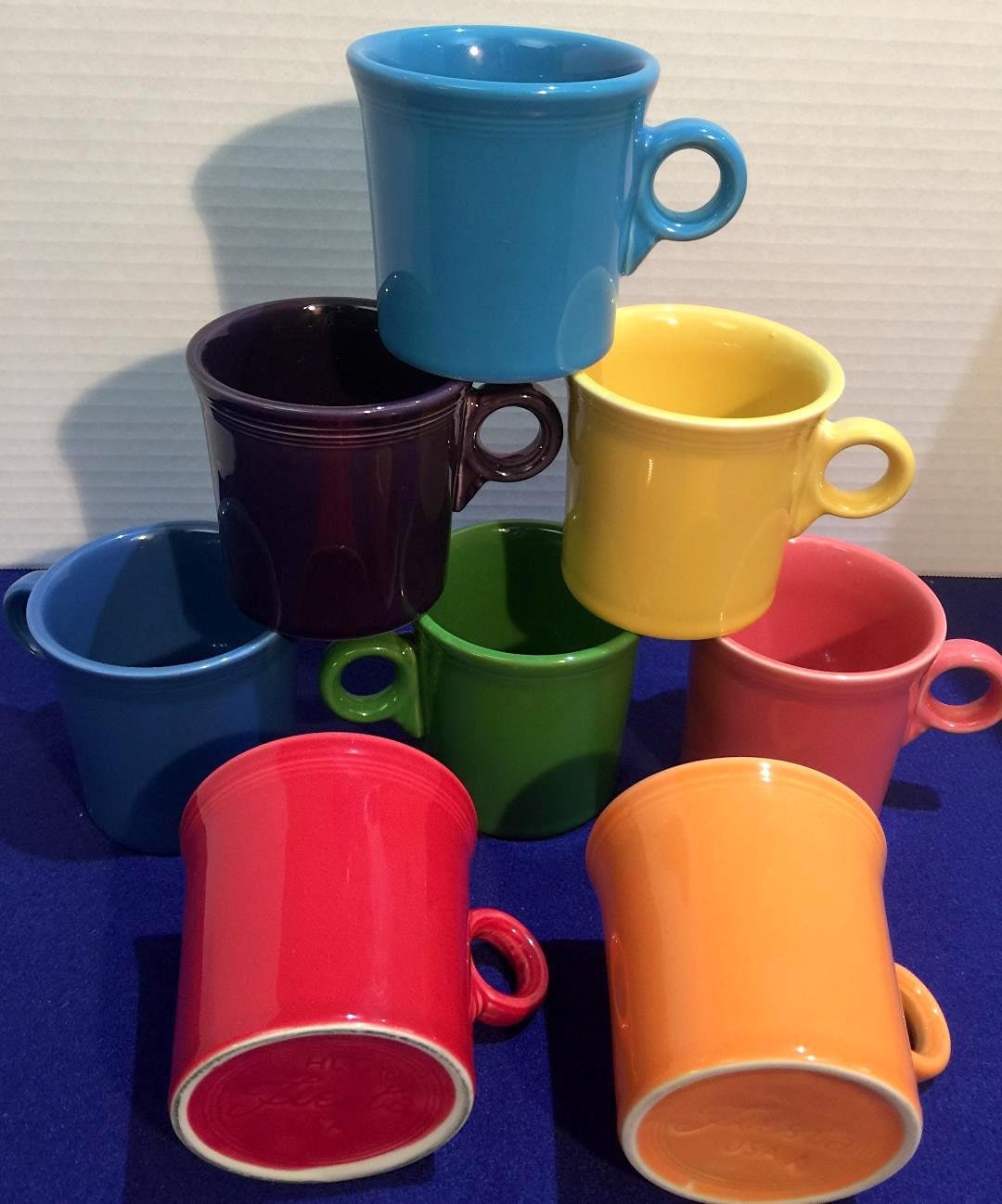 HLC Fiesta (8) MUGS MIXED Colors - Etsy