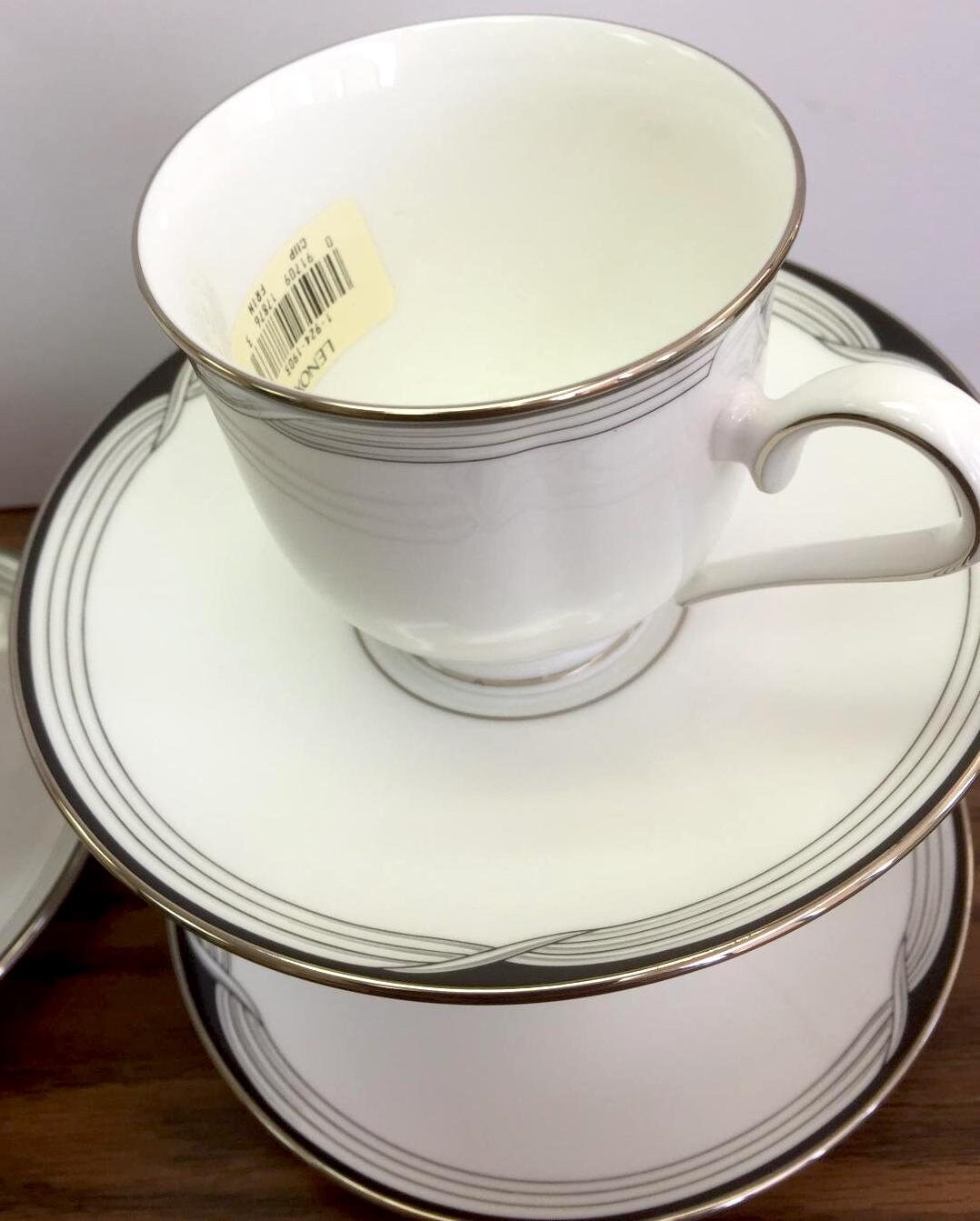 Lenox Erin 4 CUPS and SAUCER SETS - Etsy.de