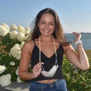 Bead Face Mask Lanyard - Face Mask Necklace - Face Mask Holder - Face ...