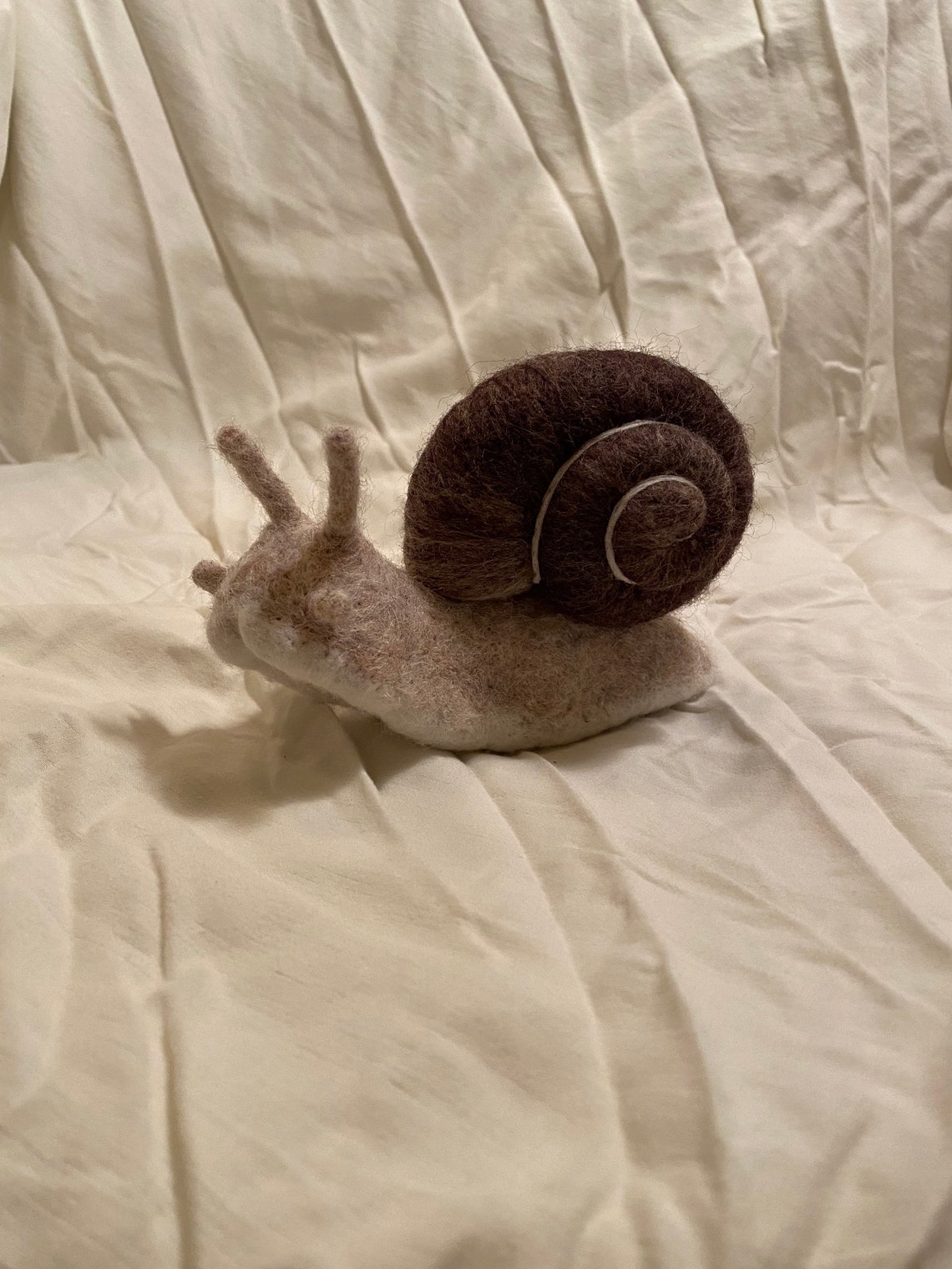 Needle Felted Snail - Etsy