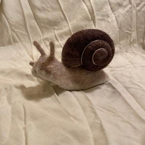 Needle Felted Snail - Etsy