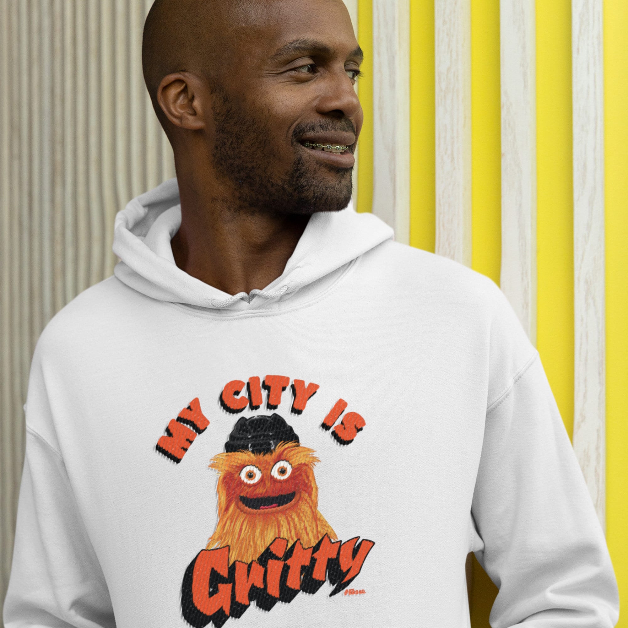 My City is Gritty Flyers Unisex Heavy Blend Hoodie Flyers Mascot Gritty ...