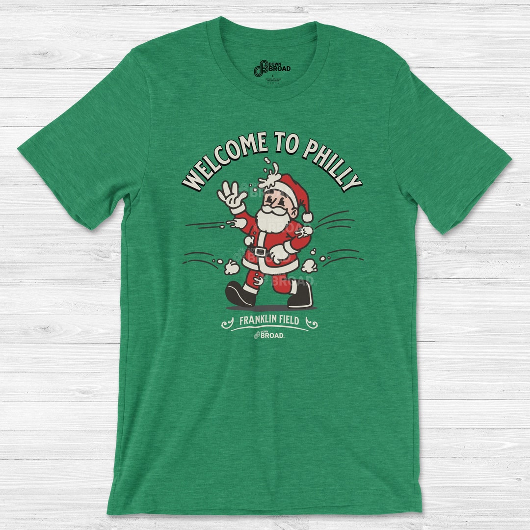 Santa Eagles Snowball Unisex Short Sleeve Tee Santa Franklin Field ...