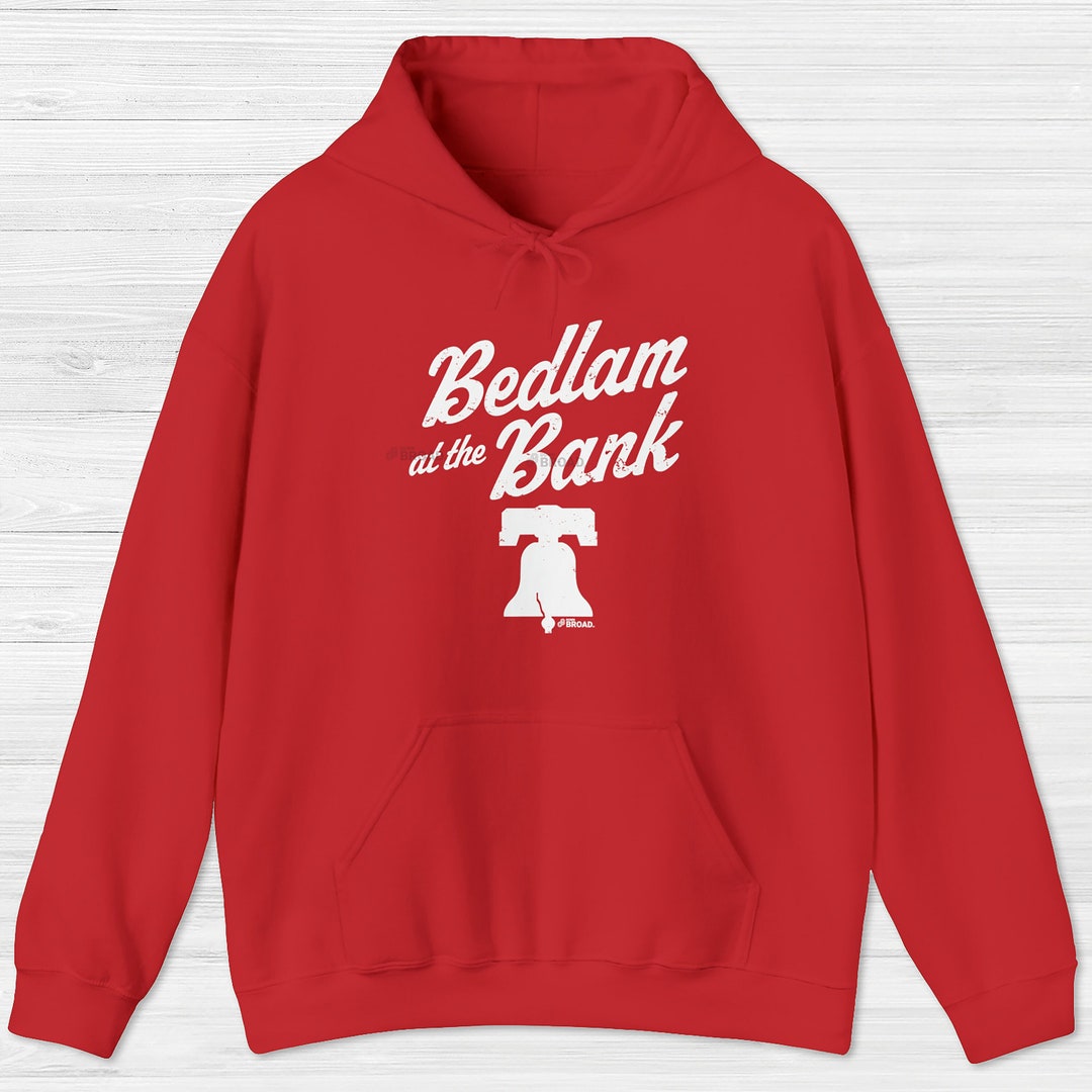 Bedlam at the Bank Hoodie Unisex Vintage Phillies Hoodie Philadelphia ...