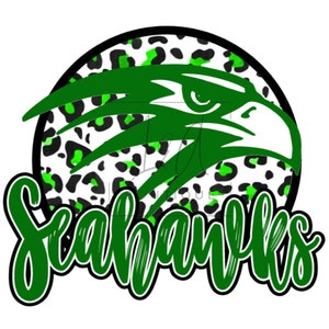Seahawks Leopard PNG, Sublimation Download, Digital File - Etsy