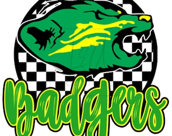 Bishop Badgers PNG, Sublimation Download, Digital File - Etsy