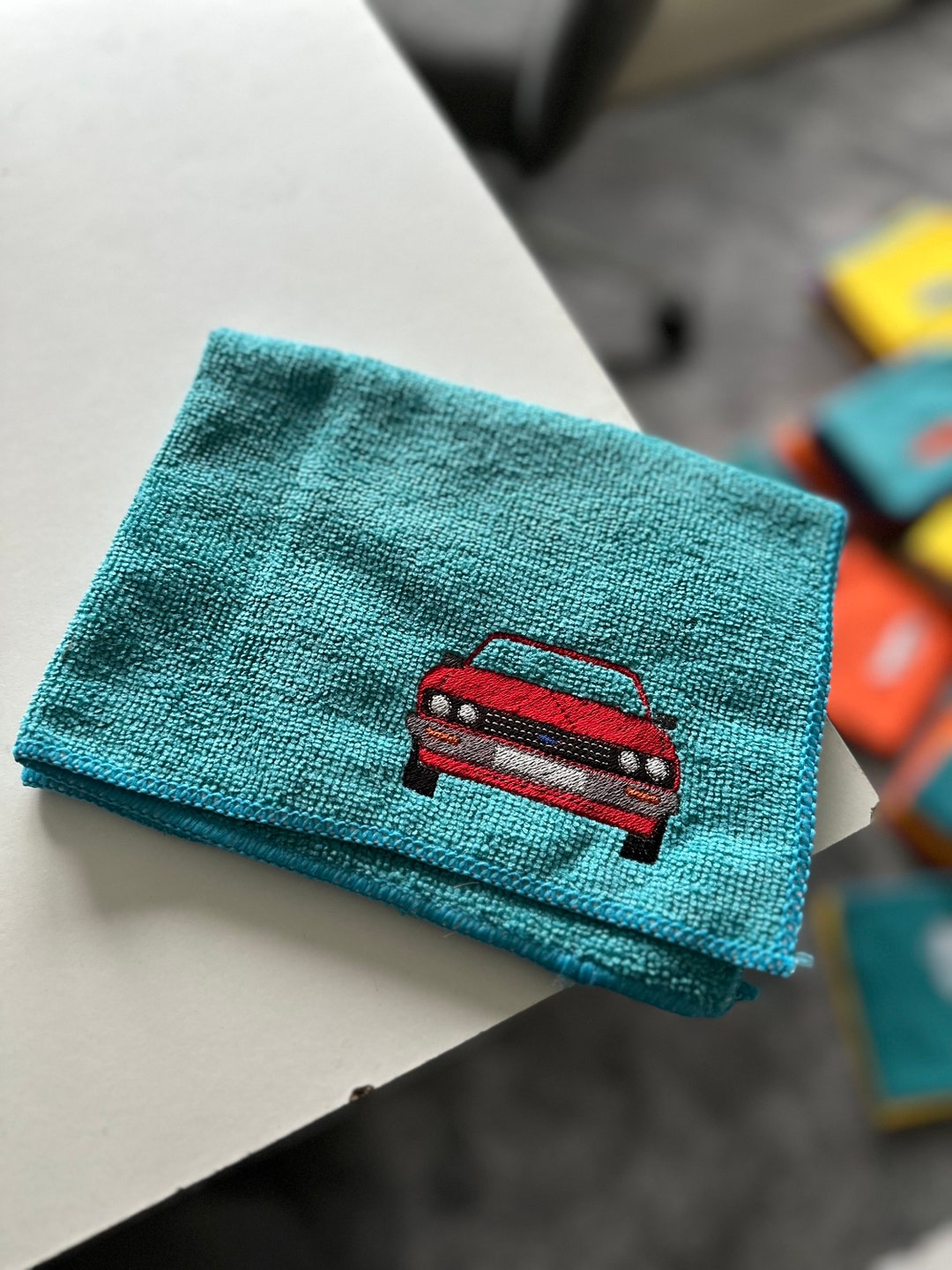Embroidered Classic Ford Capri Car Microfibre - Etsy