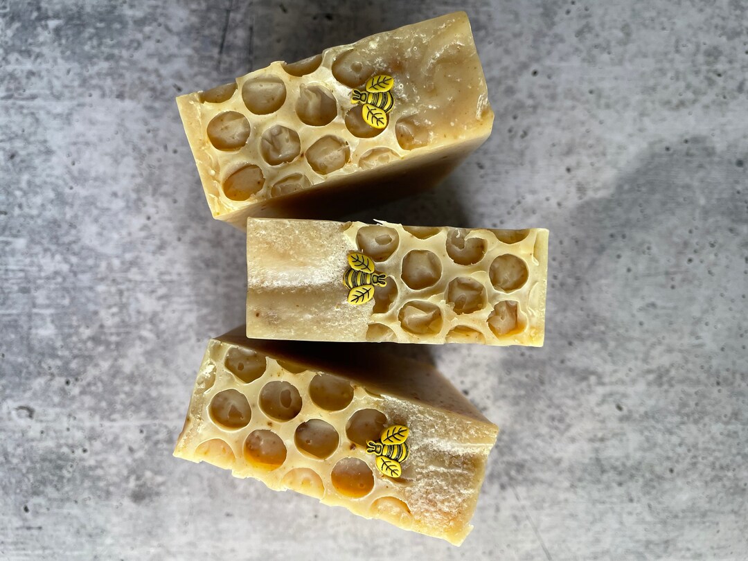 Honey Bee Soap With Nourishing Bee Pollen - Etsy