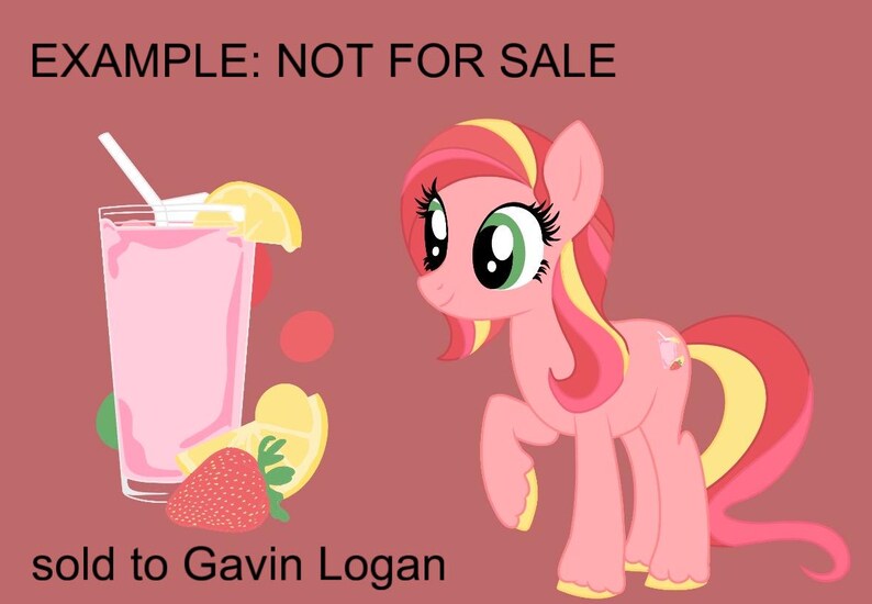 My Little Pony Custom OC - Ponysona (masculine) - Etsy