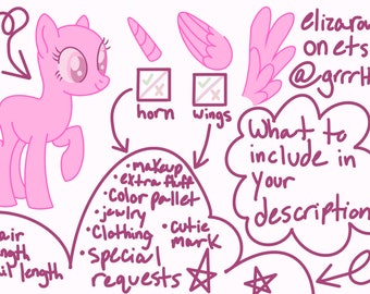 Custom G4 My Little Pony Figure, Cake Topper/ Collectable - Etsy