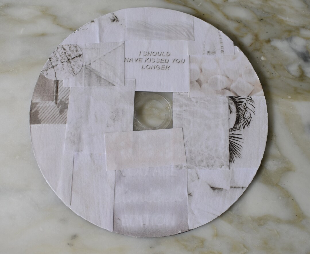 Custom Collage CD - White - Etsy