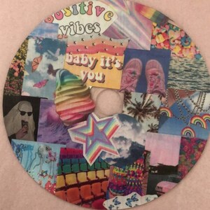 Custom Collage CD - Rainbow Theme - Etsy