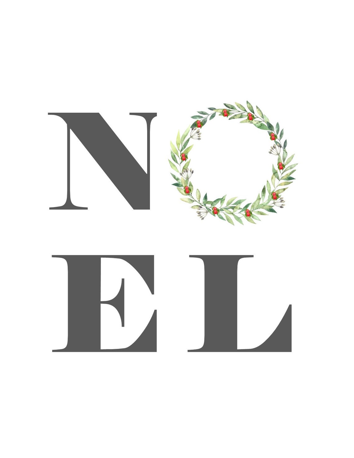 Noel Sign, Noel Print, Noel Printable, Christmas Print, Noel Art Print ...