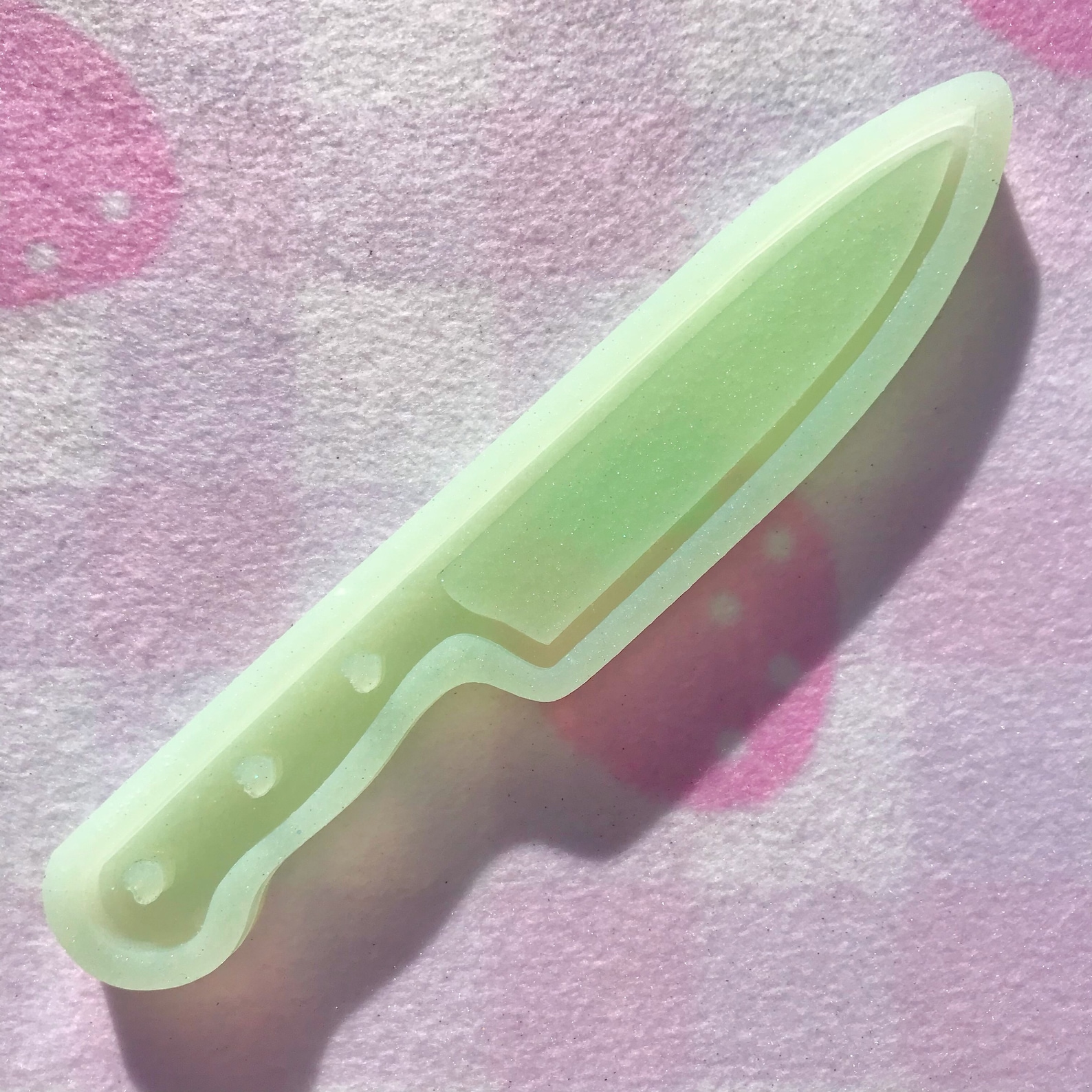 Knife Shaker Mold for Resin Craft Can Be Used With UV Resin | Etsy