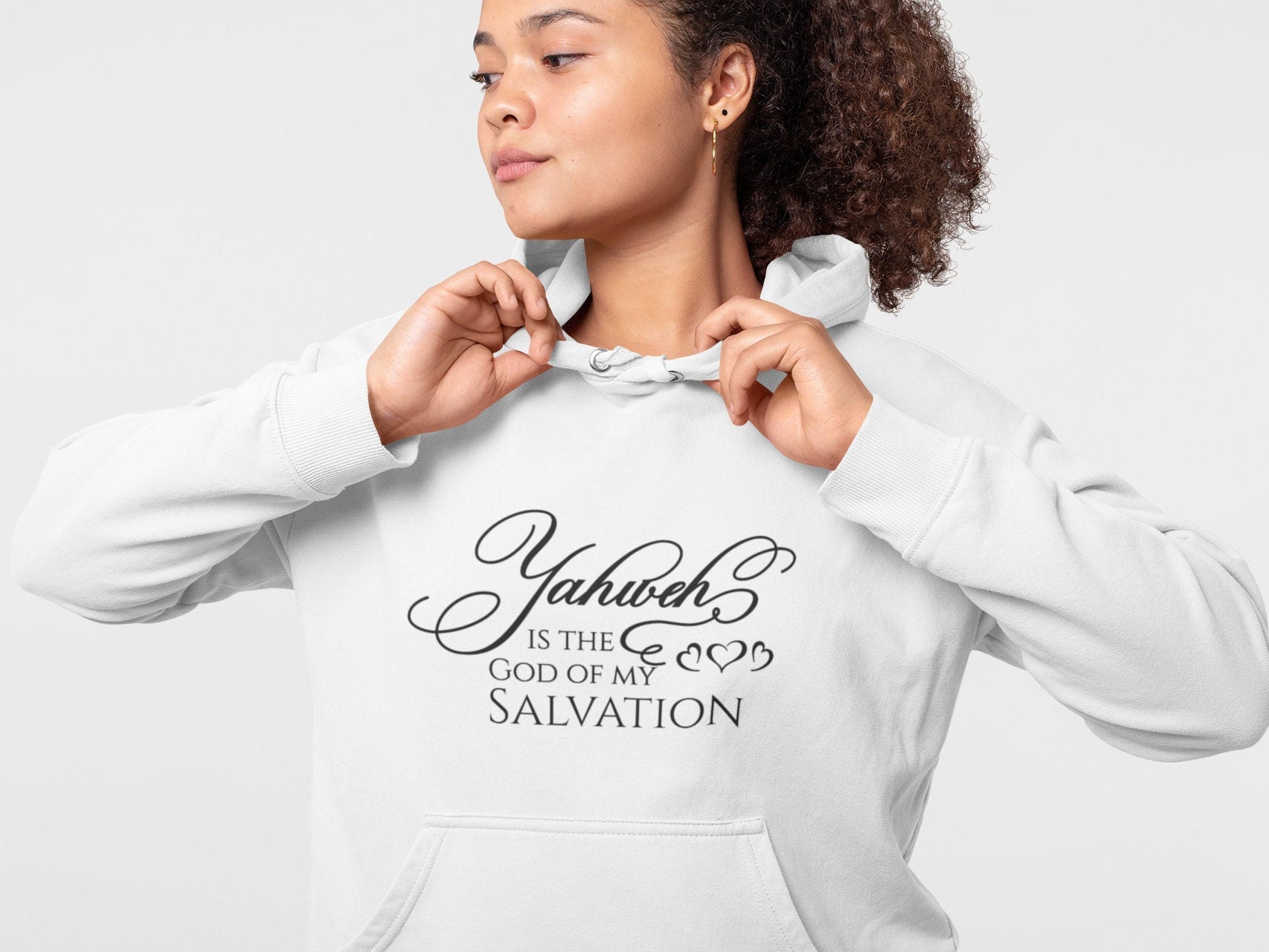 Yahweh is the God of My Salvation Christian Svg Files for Cricut, Png ...