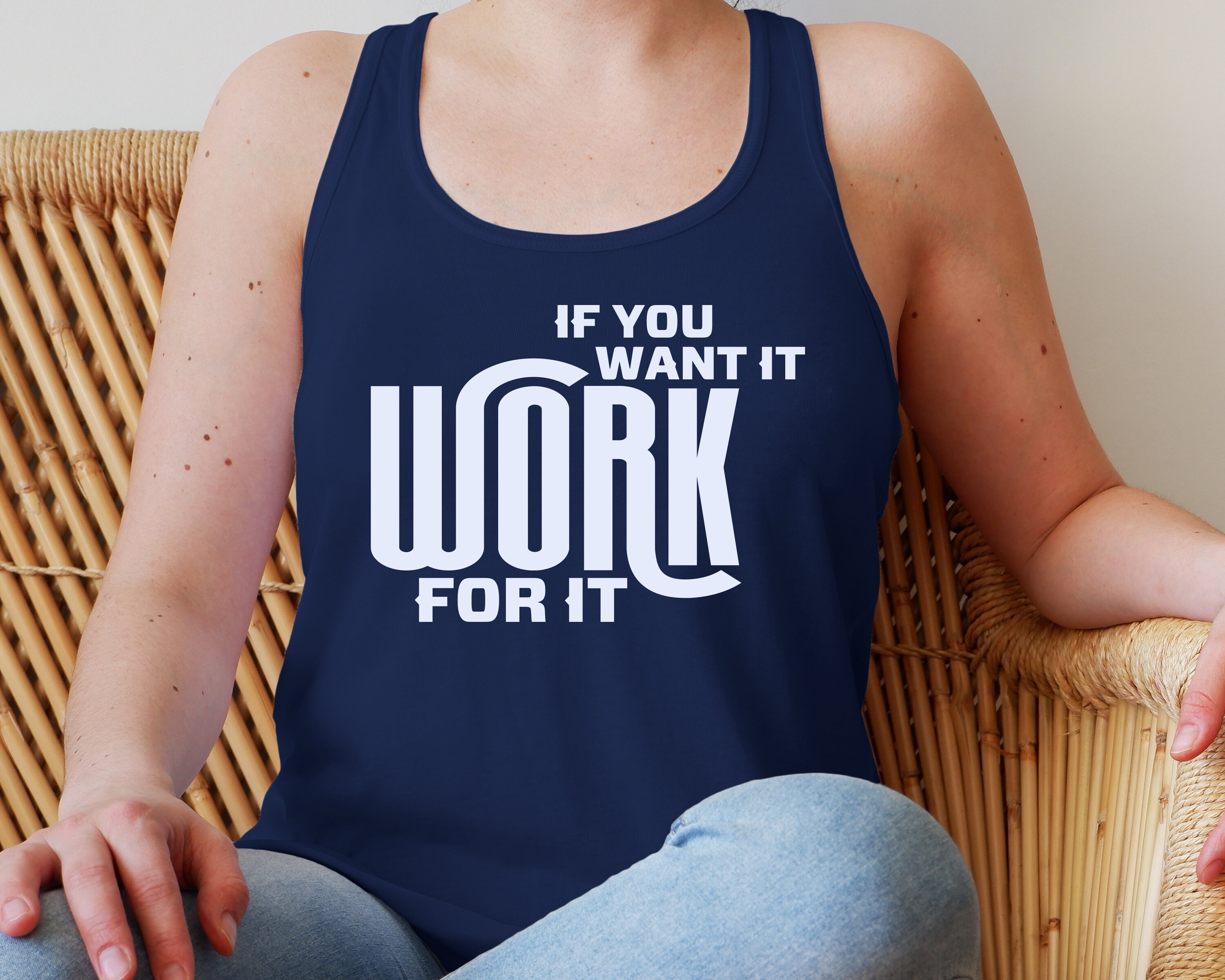 If You Want It Work for It Svg Clipart Design Cut File Go | Etsy