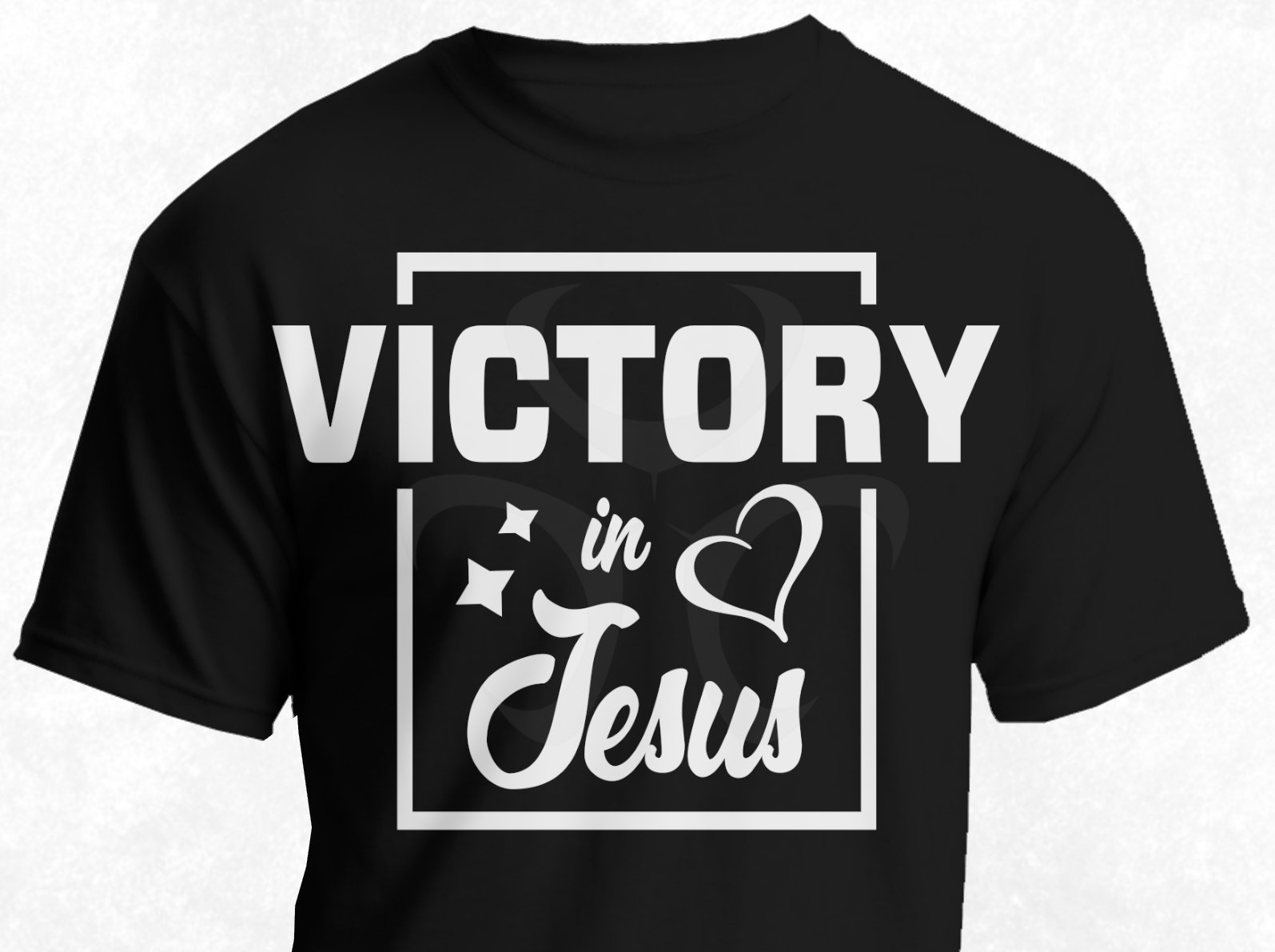 Victory in Jesus Svg Files for Cricut Religious Svg Wall Art - Etsy