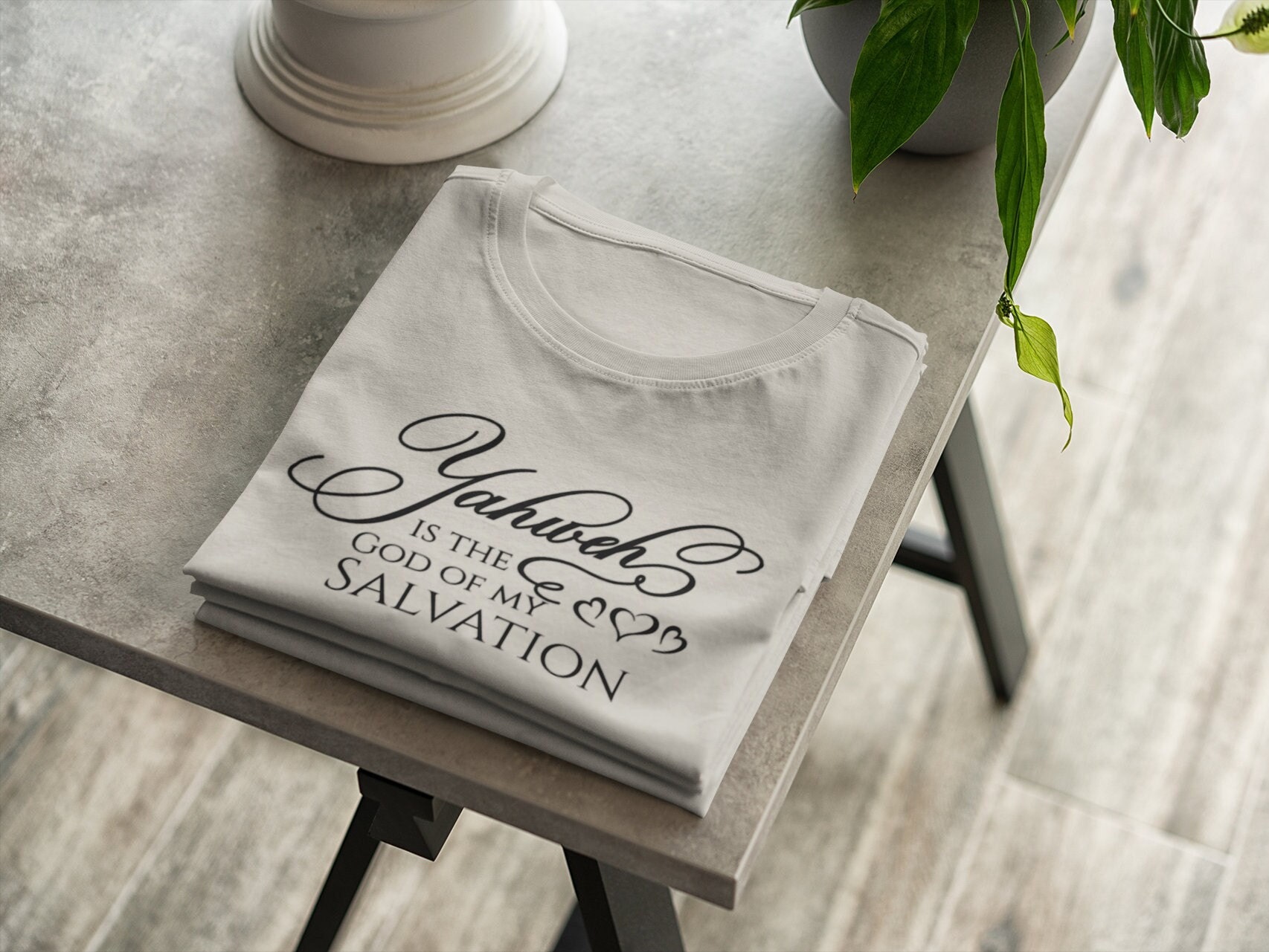 Yahweh is the God of My Salvation Christian Svg Files for Cricut, Png ...