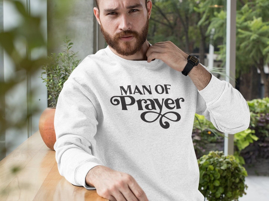 Man of Prayer Svg Files for Cricut, Christian Male Png Dxf Jpg Pdf Eps ...