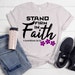 Stand Firm in Faith Svg, Christian Svg, Bible Verse SVG, Clipart Design ...