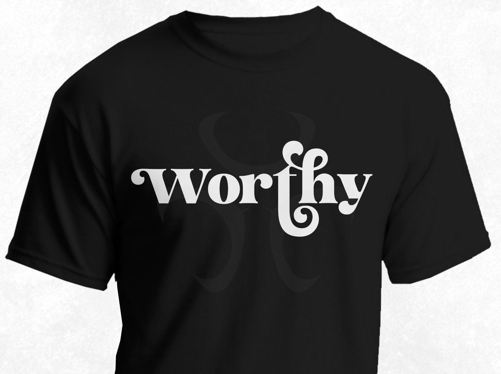 Worthy SVG Cut File I Am Worthy Hand Lettered Svg Files for | Etsy