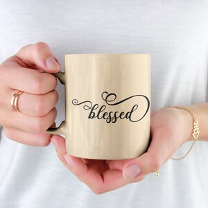 Blessed Svg Clipart Design Cut File, Simply Blessed Quote Png Instant ...