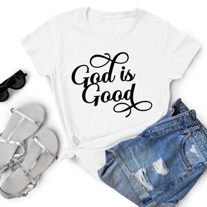 God is Good Text Print and Cut Design Download, FTH - Etsy