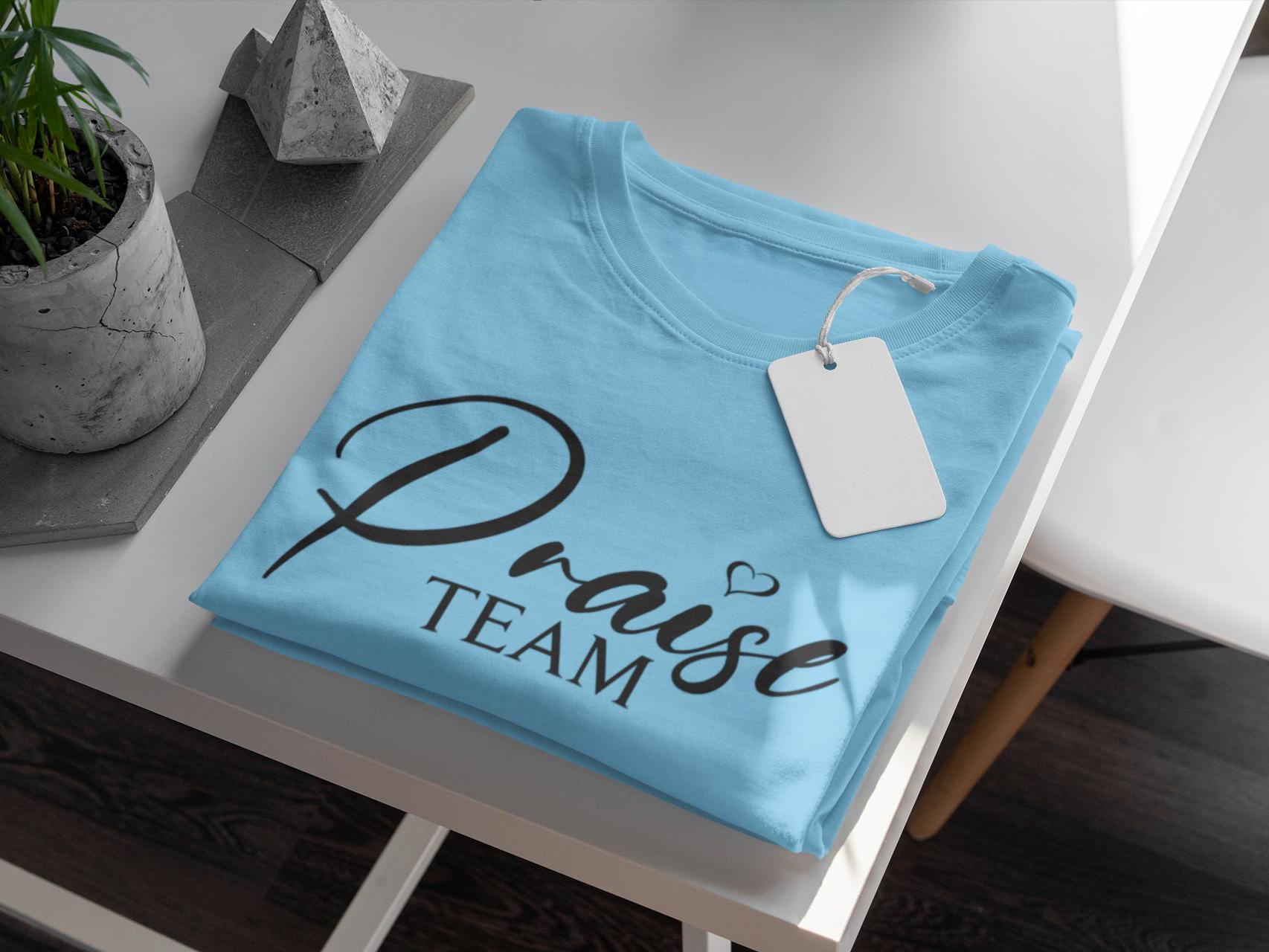 Praise Team Heart Graphic: Church Merch Design (PNG SVG) - Etsy
