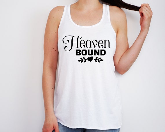 Heaven Bound SVG Clipart Design Cut File Christian Quote | Etsy