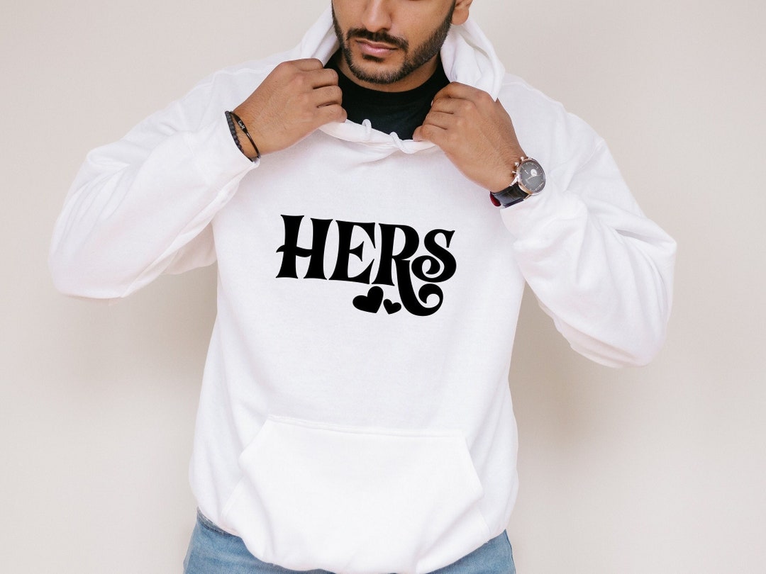 Hers Svg Clipart Design Cut File for Weddings and Couples, Her Husband ...