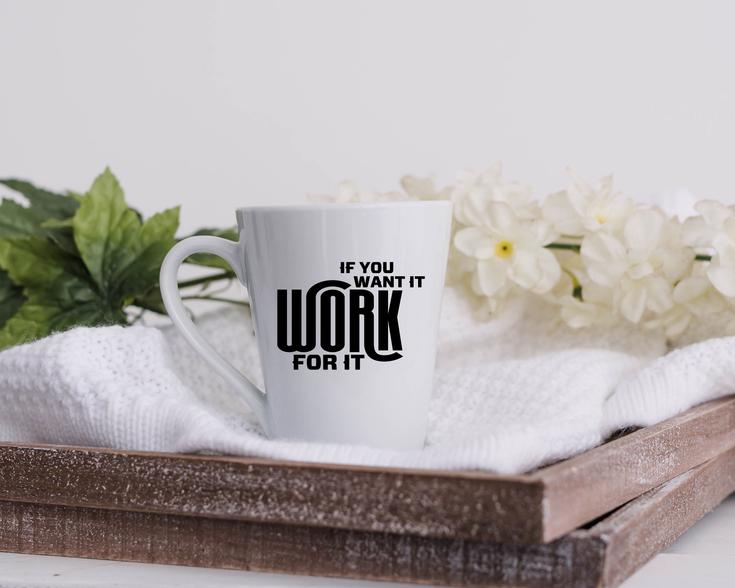 If You Want It Work for It Svg Clipart Design Cut File Go | Etsy