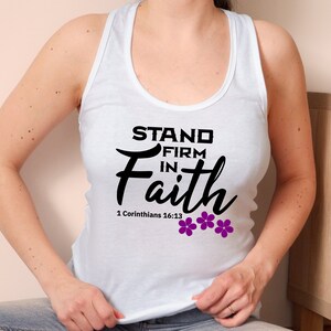 Stand Firm in Faith Svg Christian Svg Bible Verse SVG | Etsy