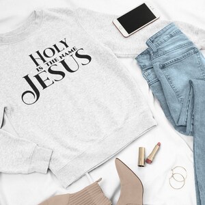 Holy is the Name Jesus Christian Svg Cut File, Digital Download Png Jpg ...