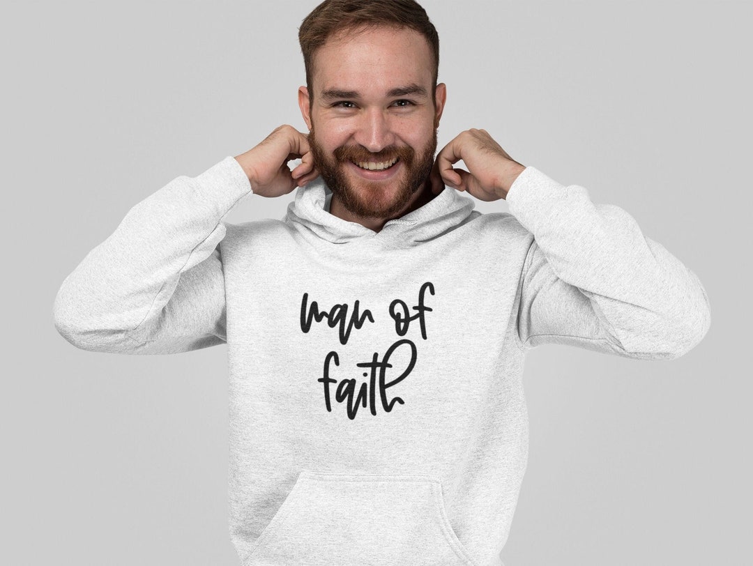 Man of Faith Cursive Text Print and Cut Design Download in Svg Png Jpg ...