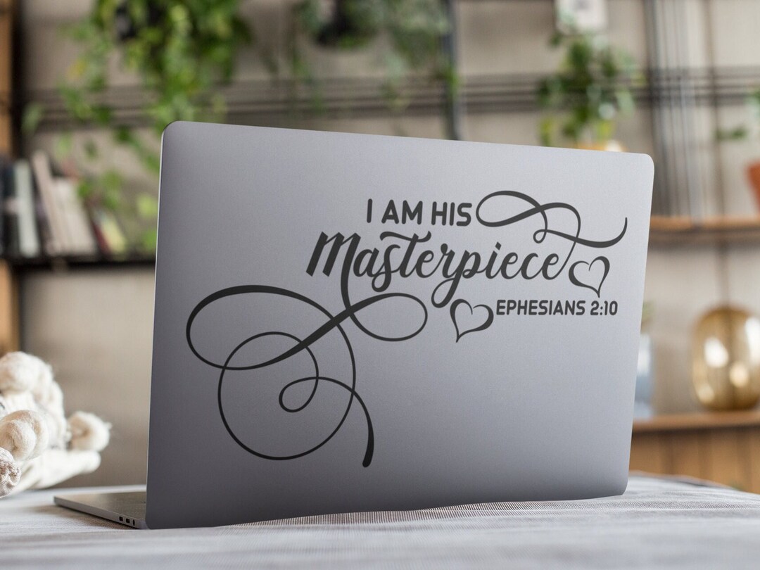 Je suis son chef-d’œuvre Bible verset imprimer et couper fichier, Svg ...