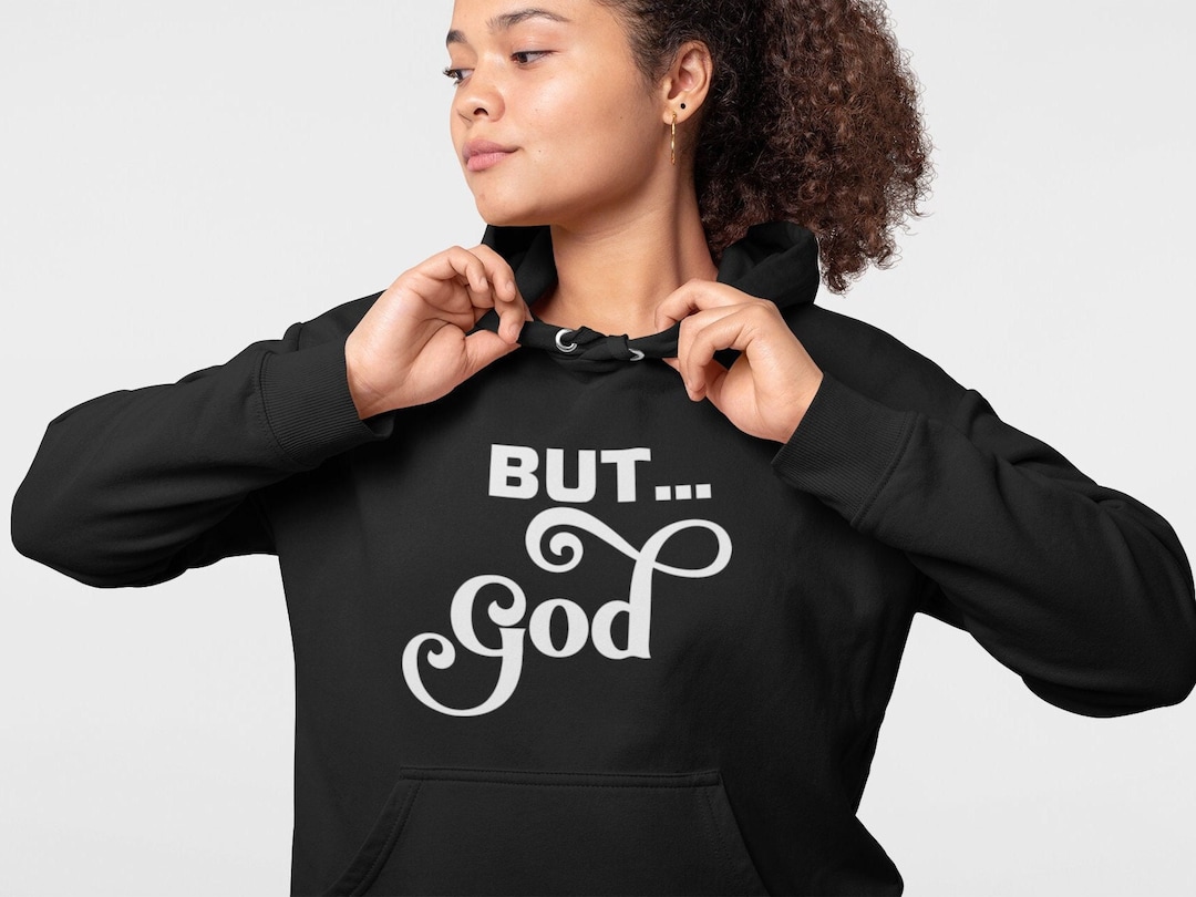 But God White Text Design PNG, Christian Inspiration Prints, Instant ...