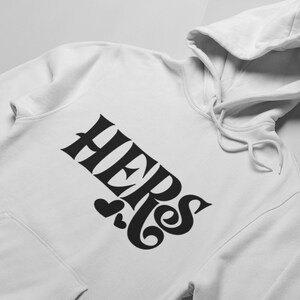 Hers Svg Clipart Design Cut File for Weddings and Couples, Her Husband ...