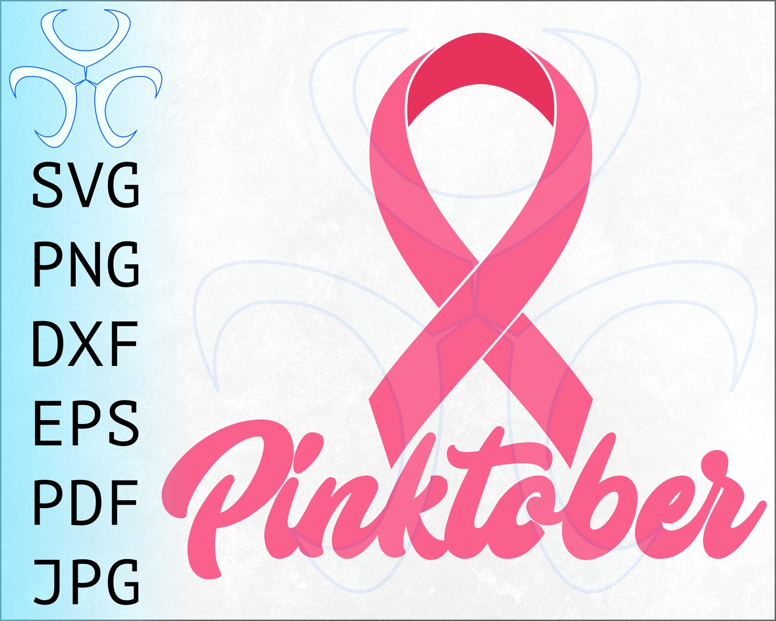 Pinktober Svg Clipart Design Cut File for Cancer Survivors - Etsy