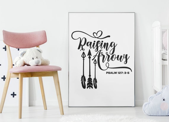 Raising Arrows SVG Clipart Design Cut File for Mom and Dad - Etsy