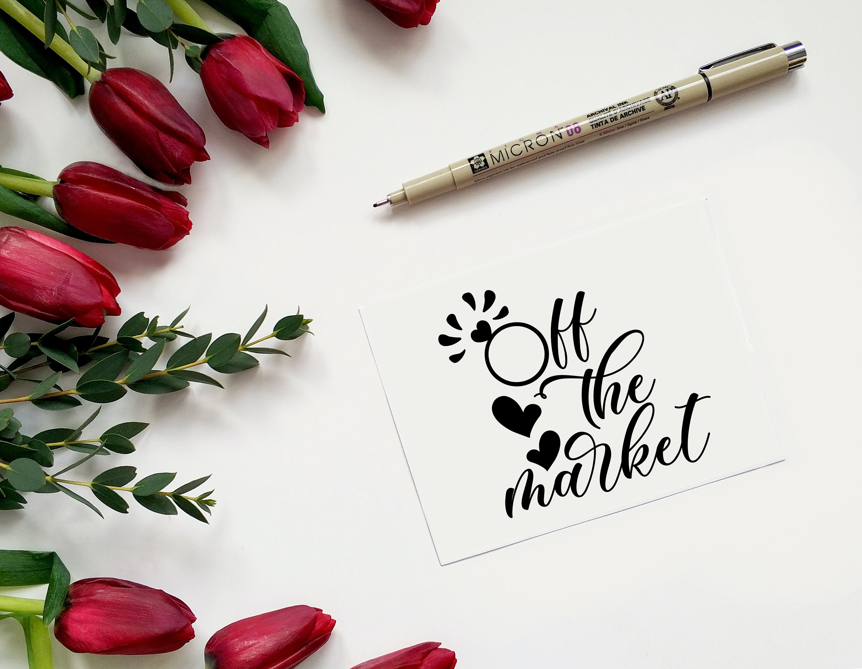 Off the Market SVG Clipart Design Cut File for Upcoming | Etsy