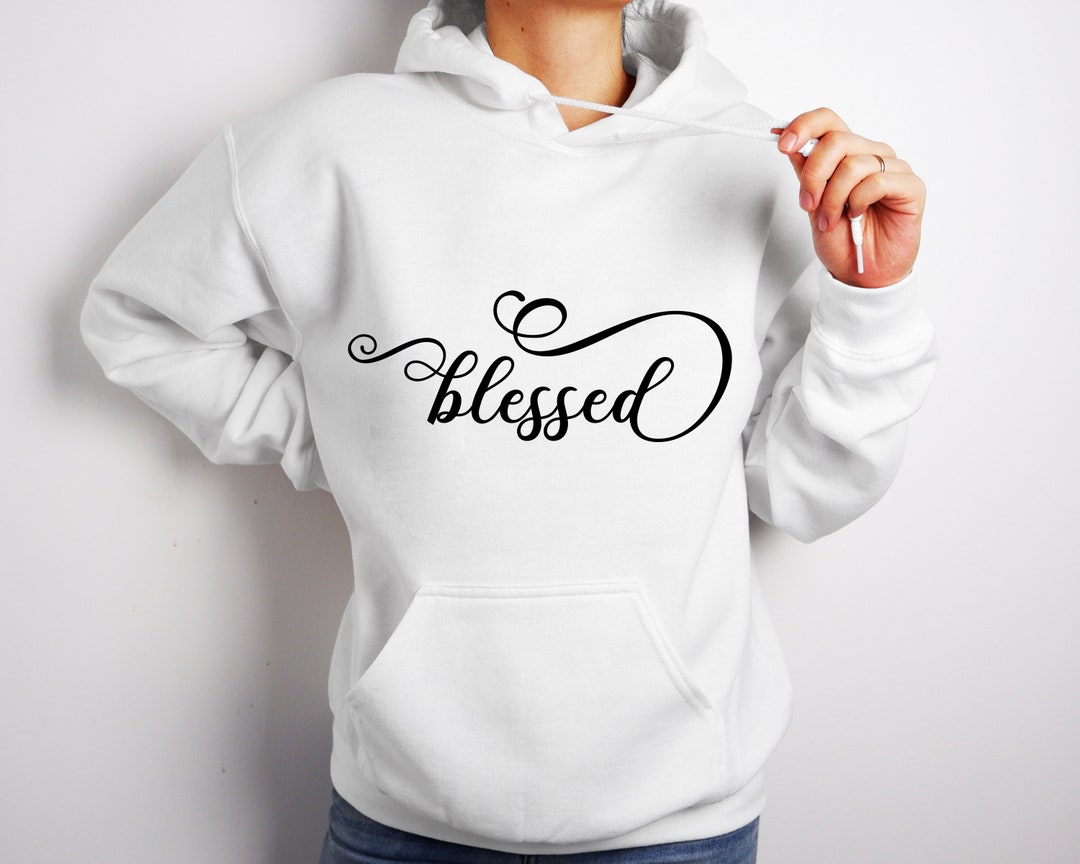 Blessed Svg Clipart Design Cut File, Simply Blessed Quote Png Instant ...