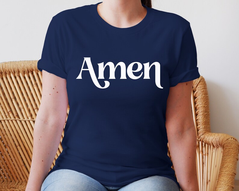 Amen Svg Clipart Design Bible Verse Svg Hand Lettered Svg | Etsy