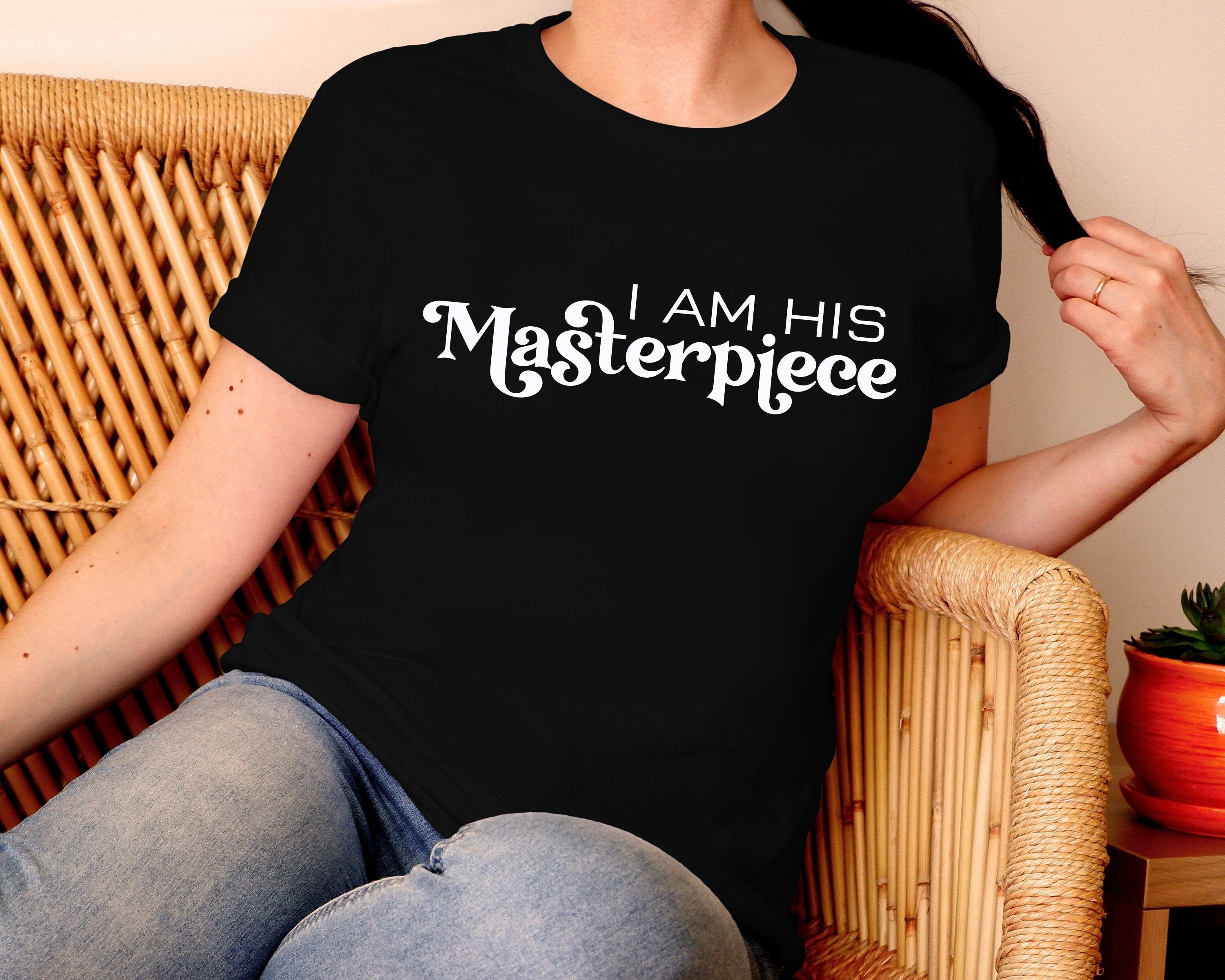 I Am His Masterpiece Print and Cut Design Download CHS | Etsy