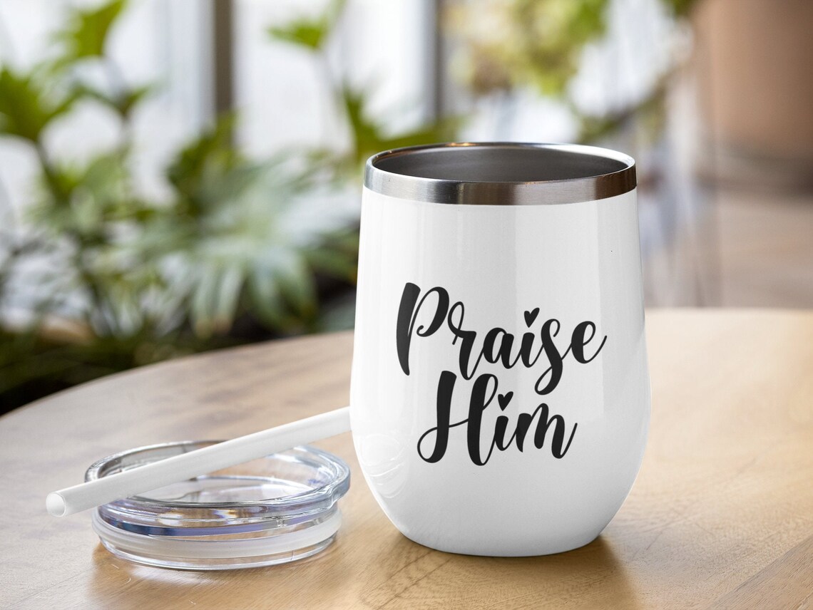 Praise Him Svg Files for Cricut Christian Svg Worship Him - Etsy