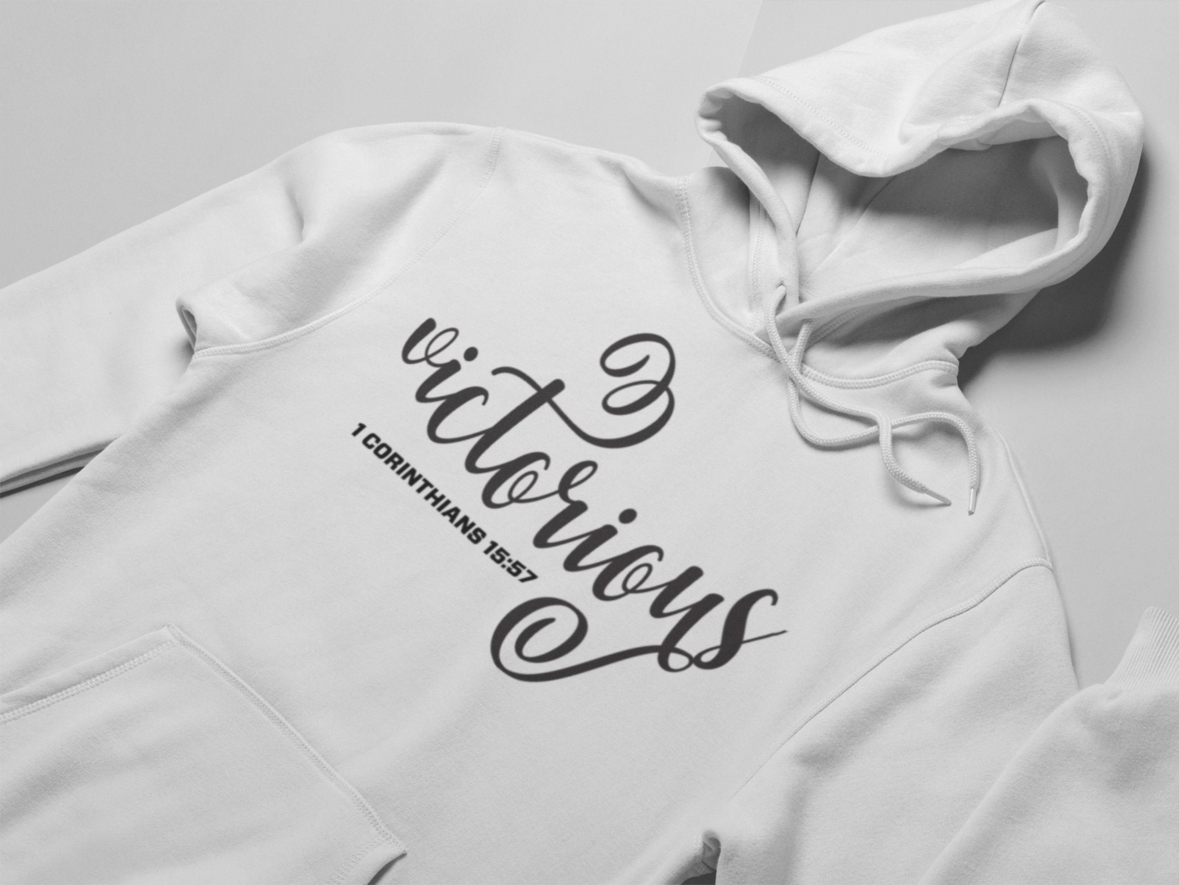 Victorious Swirl Svg Print and Cut File Christian Scripture - Etsy Ireland