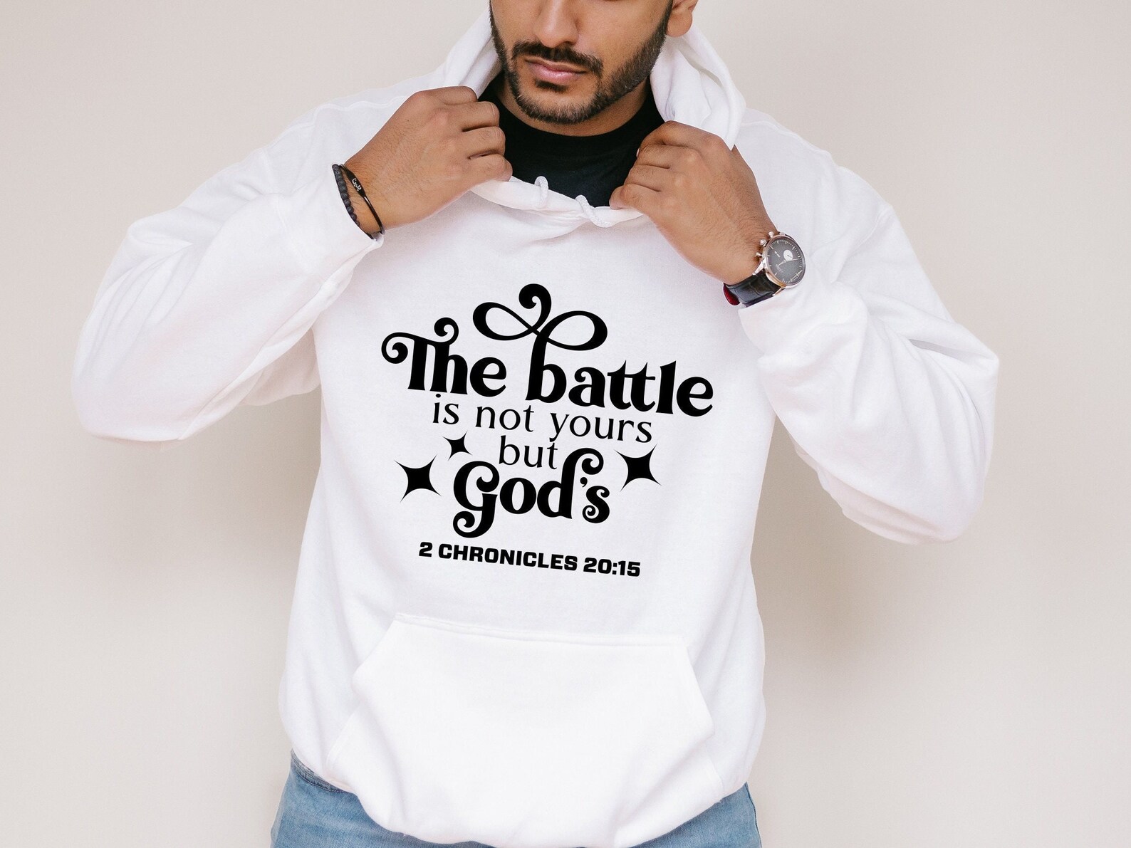 The Battle is Not Yours but God's Chronicles Christian Bible Verse Svg ...
