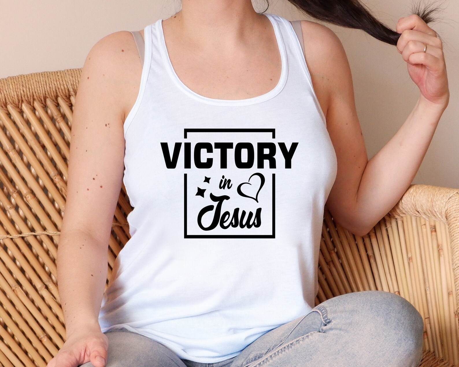 Victory in Jesus Svg Files For Cricut Religious Svg Wall Art | Etsy