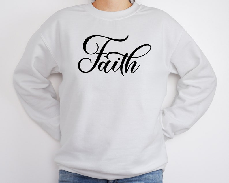 Faith Bold Cursive Print and Cut Design Download FTH | Etsy