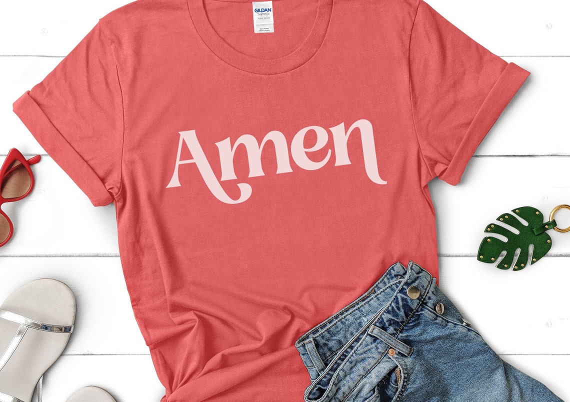 Amen Svg Clipart Design Bible Verse Svg Hand Lettered Svg - Etsy